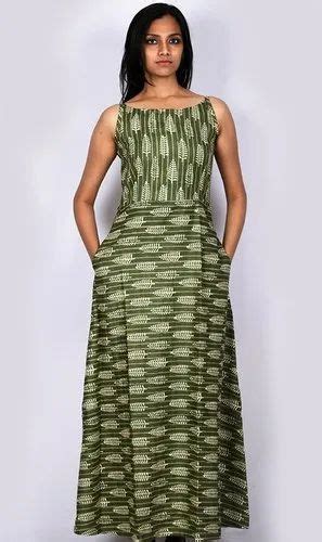 Cotton Printed Maxi Dresses With Pockets At ₹ 799piece In Thane Id