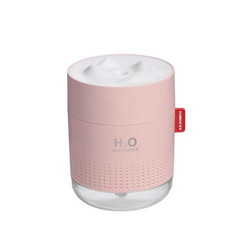 Portable Humidifier Ultrasonic H2o Usb Power Air Diffuser Pink