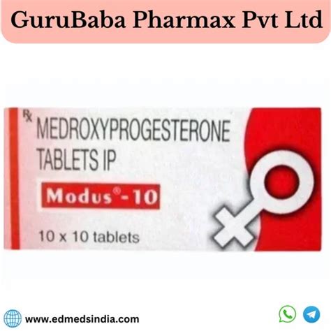 Medroxyprogestrone 10 Mg Tablets Modus For Analgesics Packaging Type