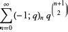 Mock Theta Function From Wolfram MathWorld