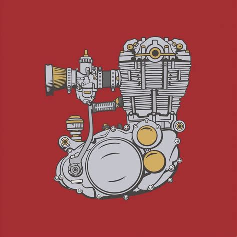 Vektor Mesin Motor Unduh Vektor Berkualitas Tinggi Gratis Dari Freepik Freepik