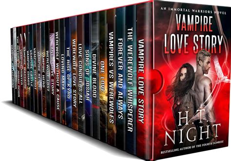 13 Book Vampire Love Story Series Box Set Kindle Edition By Night H