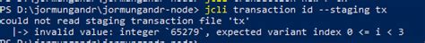 has anyone successfully created a transaction on their test node r