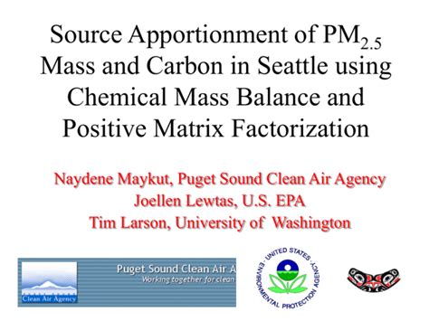 Source Apportionment