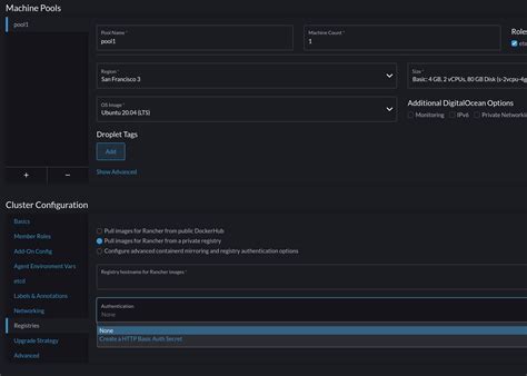 Registry Secret Sometimes Does Not Populate Available Options · Issue