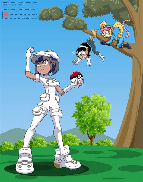Commission Not Pokemons By Niban Destikim On Deviantart