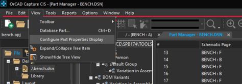 Adding Visibility For Component Parameters In Part Manager Allegro X