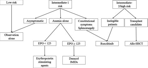 Treatment Algorithm For Mf Patients According To Eln Recommendations