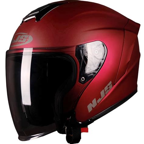 Njs Kairoz Helm Half Face Helm Njs Helmjabodetabek