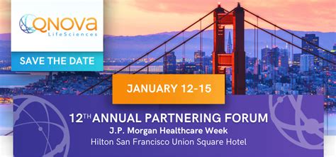 12th Annual Partnering Forum At Jpm Healthcare Week Biobuzz