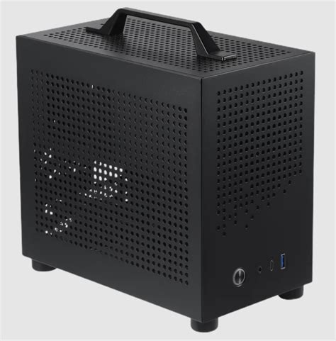 Sktc A17 Mini Itx Pc Case Black For Itx Builds Only Amd House Pc Gaming Products Computer