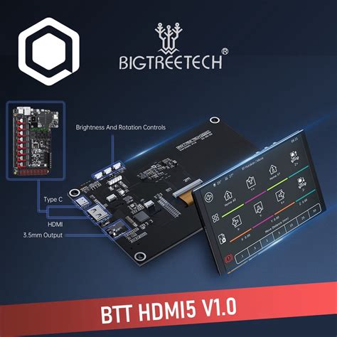 BIGTREETECH HDMI HDMI V Touch Screen Inch Capacitive LCD Display For Raspberry Pi BTT