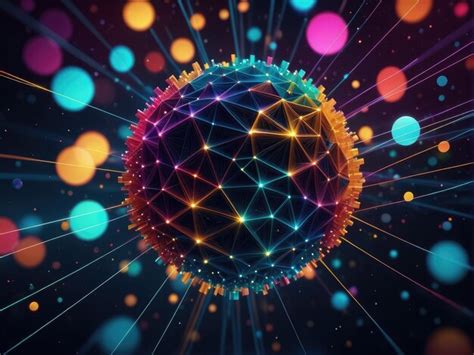 Premium Ai Image Neural Network 3d Illustration Big Data And Cybersecurity Data Stream Global