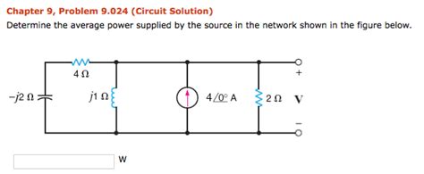 solved chapter 9 problem 9 024 circuit solution determine