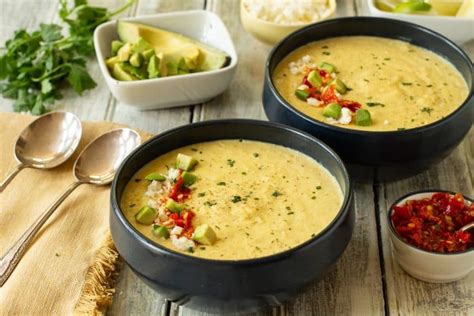 Creamy Oven Roasted Corn Soup Recipe Ten Pound C
