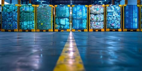 Efficient Waste Sorting Systems For Smart Waste Management Concept Recycling Bins Smart Sensors