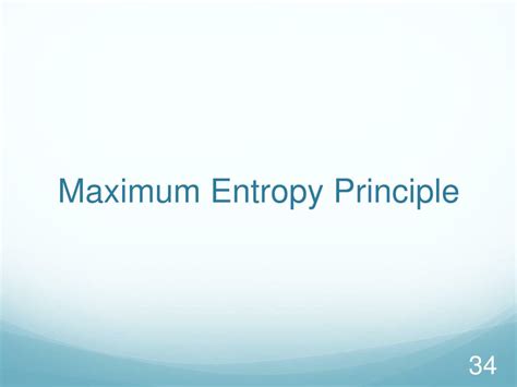 Ppt Maximum Entropy Powerpoint Presentation Free Download Id2569388