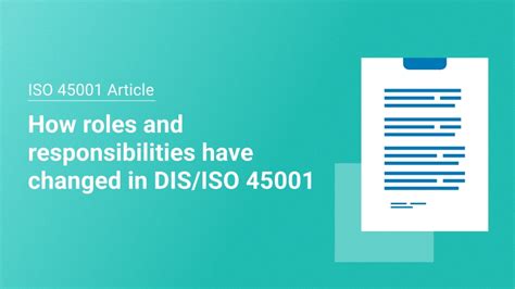 Important Articles On Iso 45001 Implementation Expert Resources
