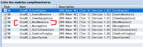 mz visustella main menu core add custom command calling common