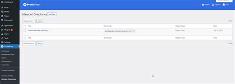 Building A WordPress Member Directory Page ProfilePress