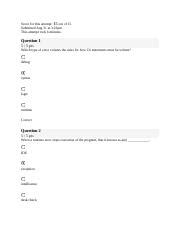 CEIS209 Module 1 Lesson 3 Knowledge Check Docx Score For This Attempt 15 Out Of 15 Submitted
