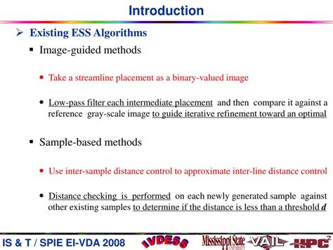 Ppt Interactive View Driven Evenly Spaced Streamline Placement