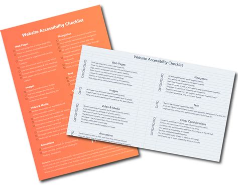 Free Website Accessibility Checklist Download Now