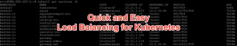 A Quick And Easy Load Balancer For Kubernetes Labs With MetalLB VIRTUALIZATION IS LIFE