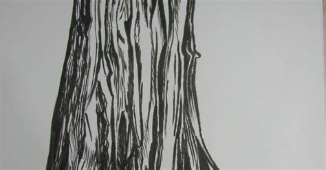 Spike Is Best Ink Drawing Tree Base And Leaves