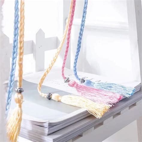 Badu Bg Дамски плетен колан с пискюли в бохемски стил Модни дамски тъкани възли украсени с