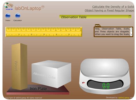 Determine The Density Of Objects Having Regular Shape At Best Price In Bhavnagar