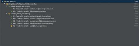 Java Regex Email Validation Example Java Development Journal