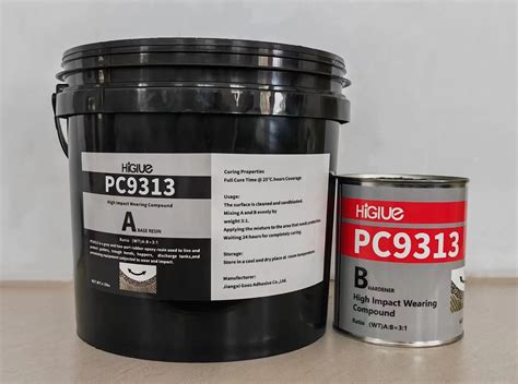 Ceramic Coating For Fan Epoxy Wearing Compound High Strength High