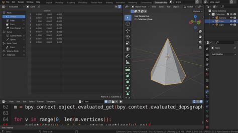 Get Info From Spreead Sheet Of Geometry Node Panel Python Support Blender Artists Community