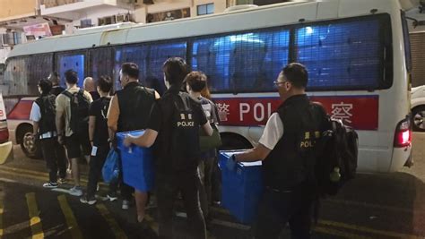 警方旺角搗破單位製毒工場 檢74萬元毒品 拘捕6人 星島日報