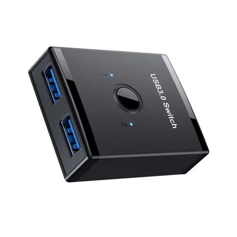 Zihan KVM Bidirectional USB Switch Selector To Pcs Sharing Or To Hub For Keyboard