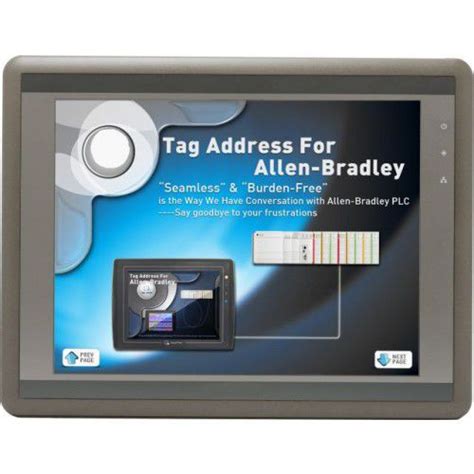 Touch Screen Hmi Terminal With Color Screen Panel Access Control Ritm Industry