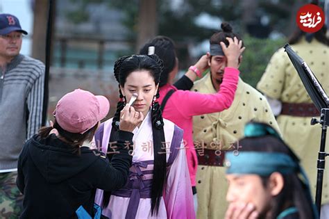 گریم بانو سویا در پشت صحنه سریال جومونگ