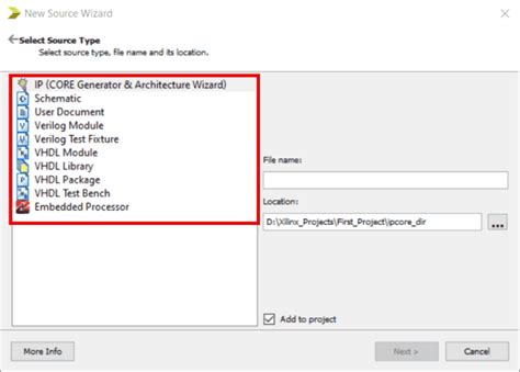 How To Create Your First Project In Xilinx ISE Design Suite FPGATEK
