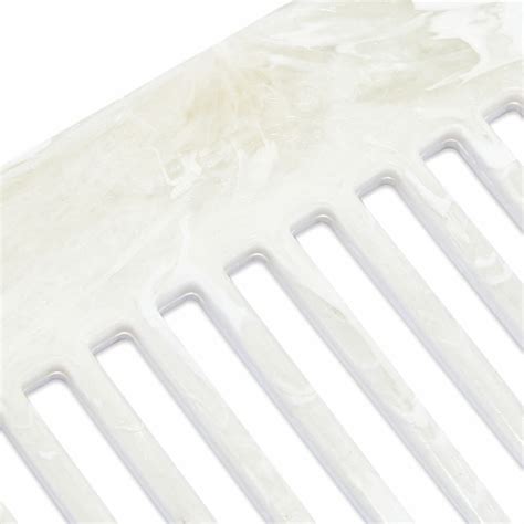 Recomb Recycled Plastic Hair Comb In Salt Recomb