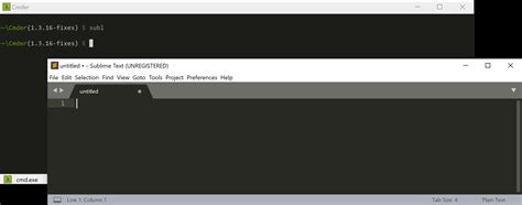 Sublime Text Integration · Issue 2365 · Cmderdevcmder · Github
