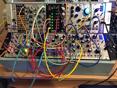Modular Synth Complete Setup 2 Tiptop Happy Ending Kit Reverb
