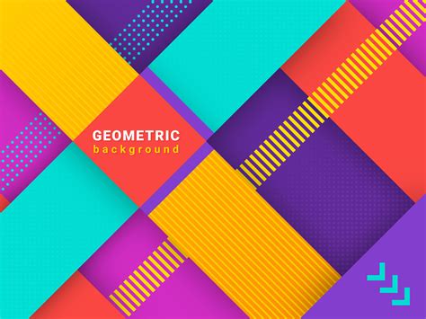Trendy Abstract Geometric Background 517114 Vector Art At Vecteezy