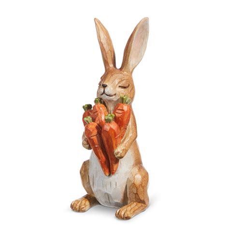 Raz 37 Large Traditional Easter Bunny Figure Raz Imports Raz Easter Easter Home Decor