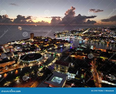 View Of A Picturesque Caribbean Resort Located On The Island Of Curacao