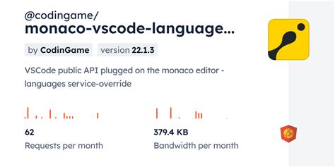 Codingamemonaco Vscode Languages Service Override Cdn By Jsdelivr A