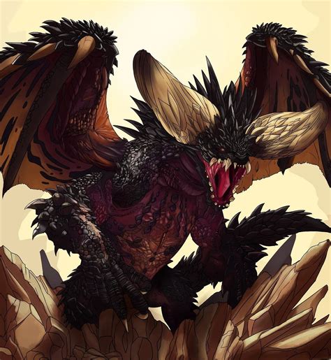 Épinglé Par Yian Garuga Sur Monster Hunter World Art Monstre