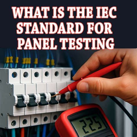 What Is The IEC Standard For Panel Testing Electrical Engineering Hub