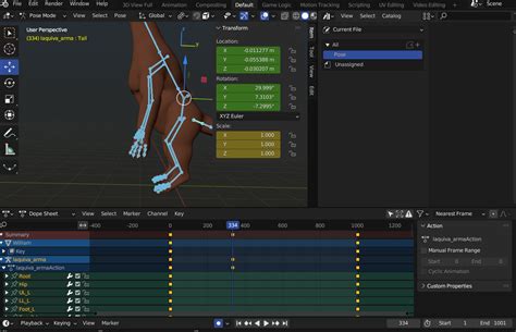 Create Pose Asset Gone Again 36 Animation And Rigging Blender Artists Community