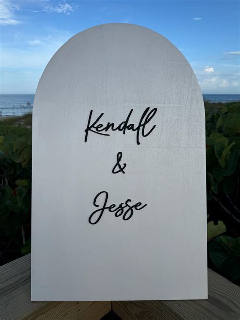 Small Thin Modern Cut Out Cursive Acrylic Words Etsy